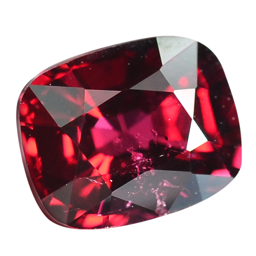 1.23 Ct. Dark Red Natural Spinel Gemstone WITH GLC CERTIFY | eBay