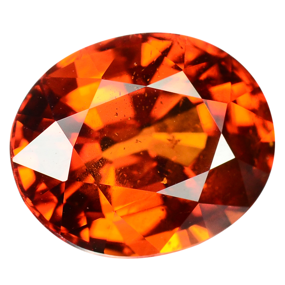 5.34 Ct. Exceptional Hot Orange Spessartite Garnet Aaa Gem WITH GLC ...